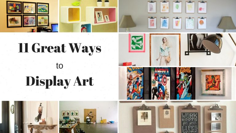 11 Great Ways To Display Art In Your Home - Home Vanities