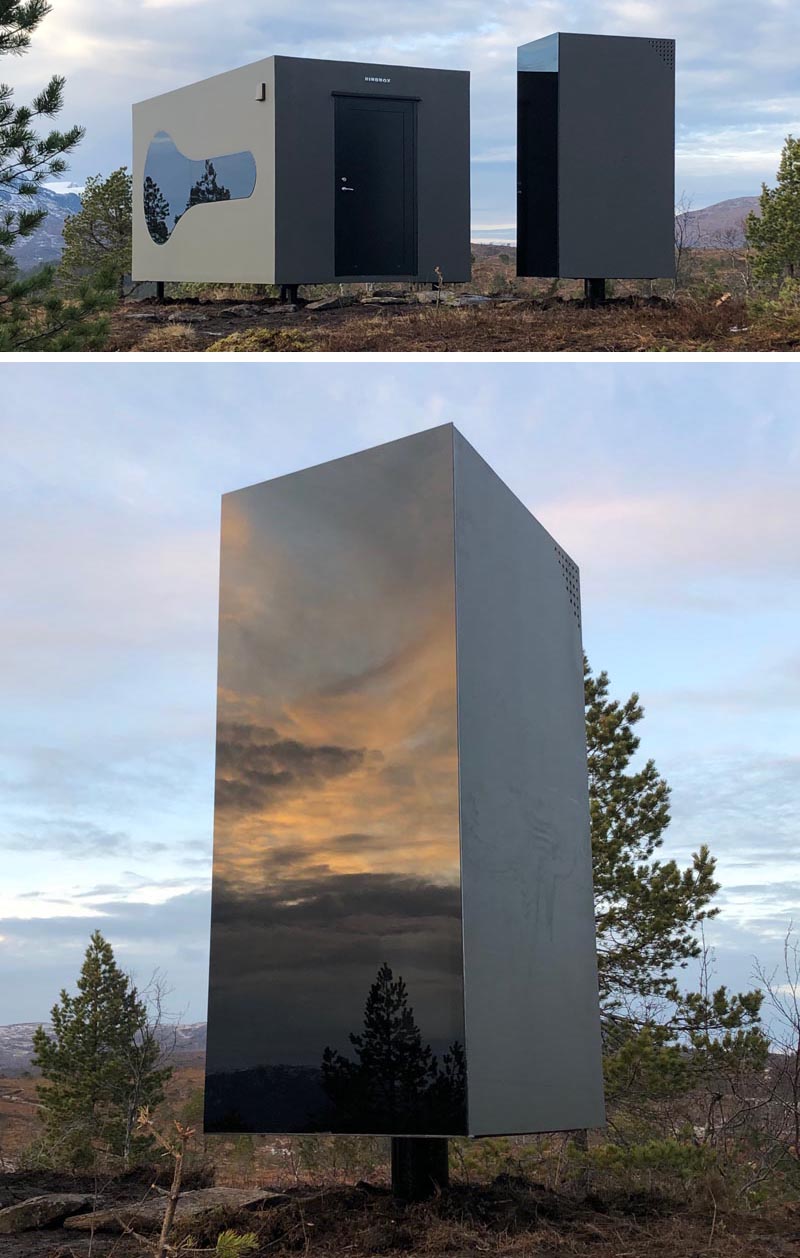 Birdbox - The Small Cabin Designed For Human Birdwatching - Home Vanities